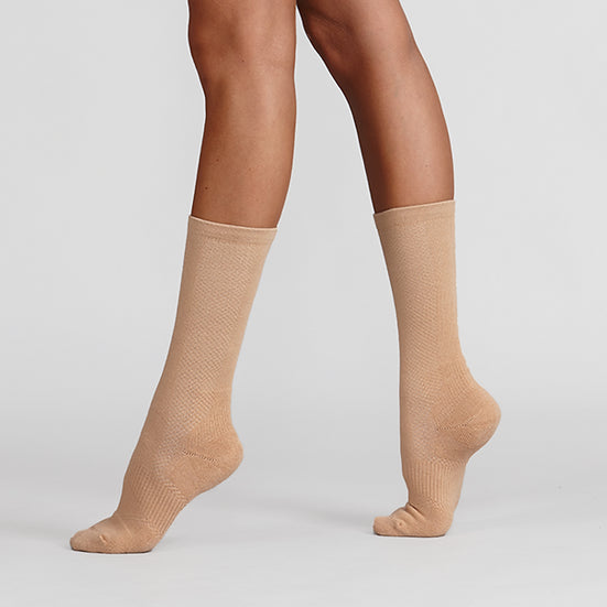 Silky -Compression Turning Socks With Grips – Synergy Dancewear